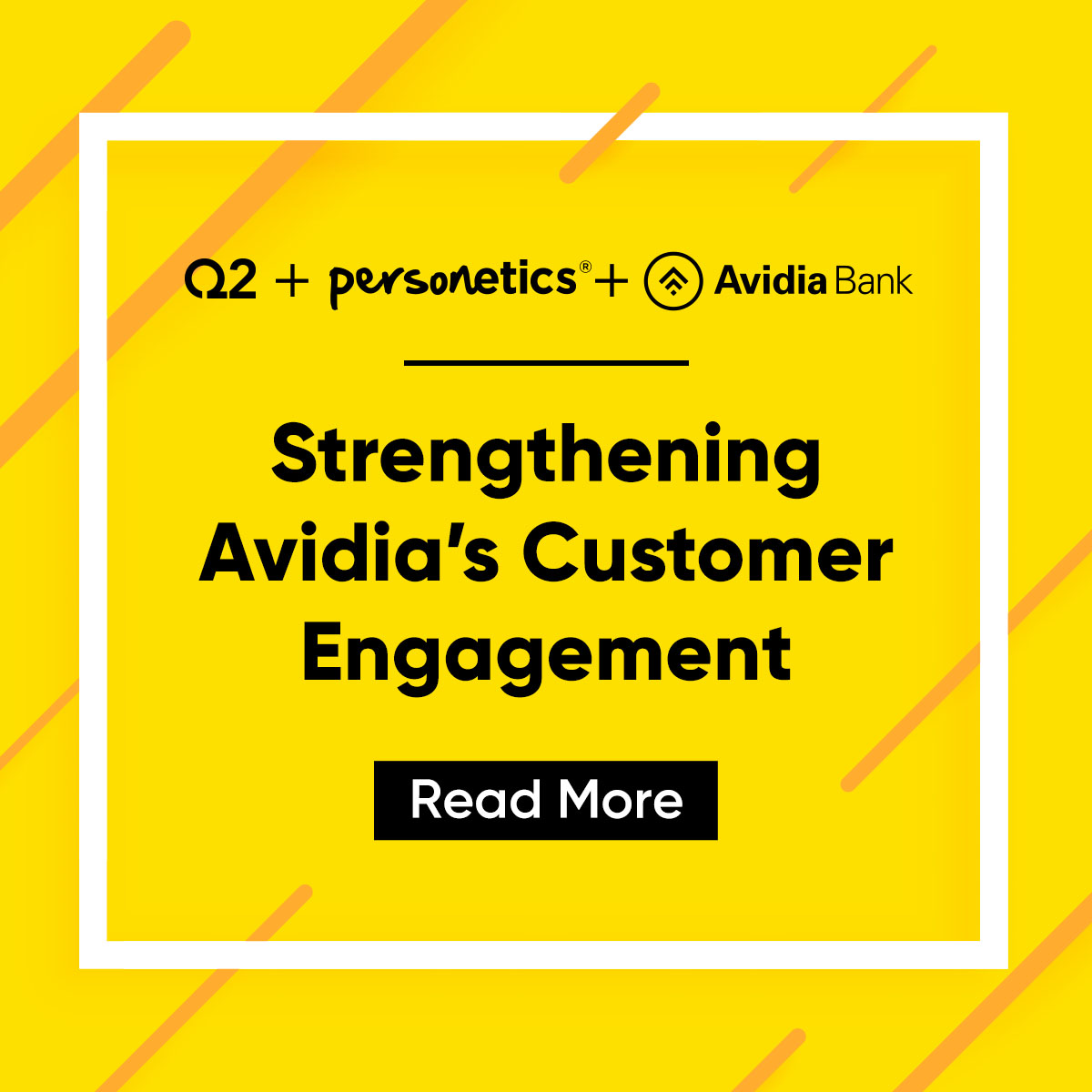 Find More About Avidia Bank Partnership with Q2 & Personetics
